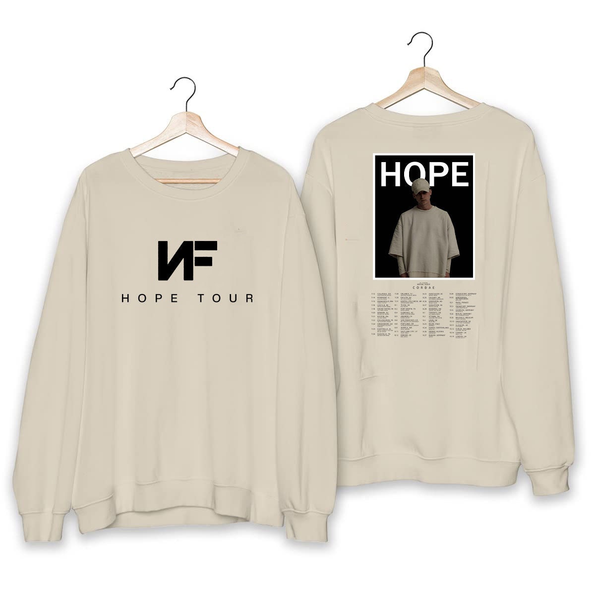 NF Hope Tour 2023 Shirt, Rapper NF Fan Shirt sold by Butcher Billy ...