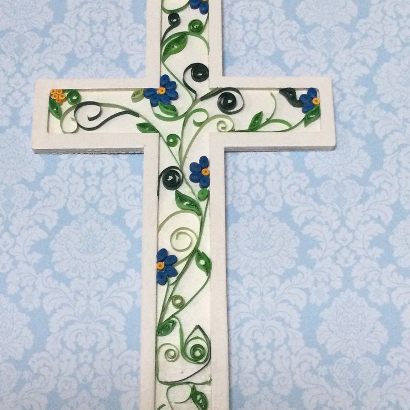 Quilled Cross - Etsy