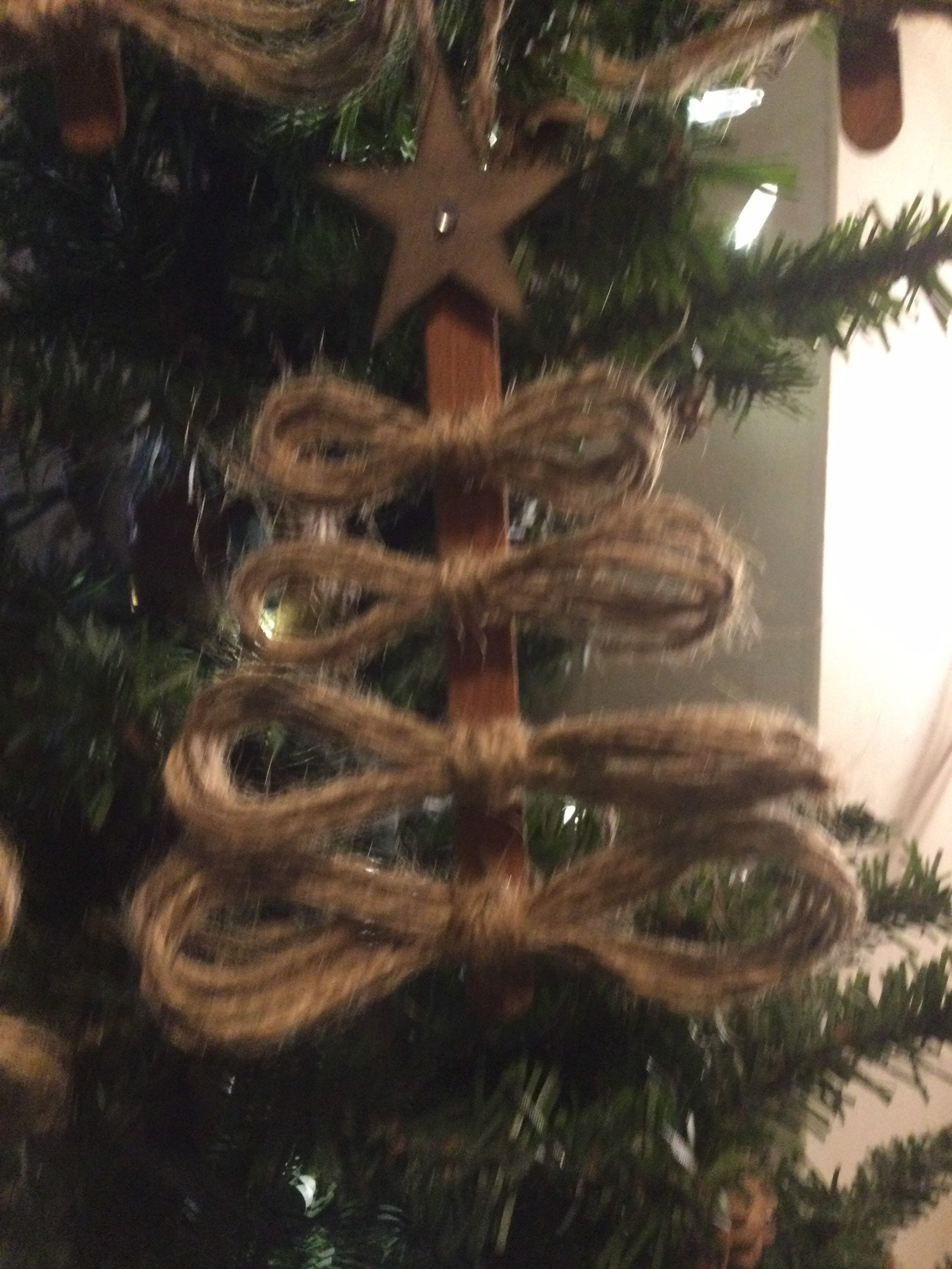 Jute Christmas Tree Ornaments - Etsy