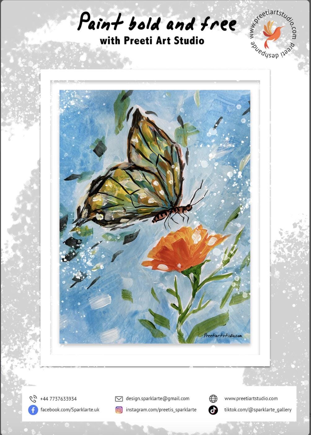 Painting Tutorial | How to Paint | Downloadable PDF | Easy Painting ...