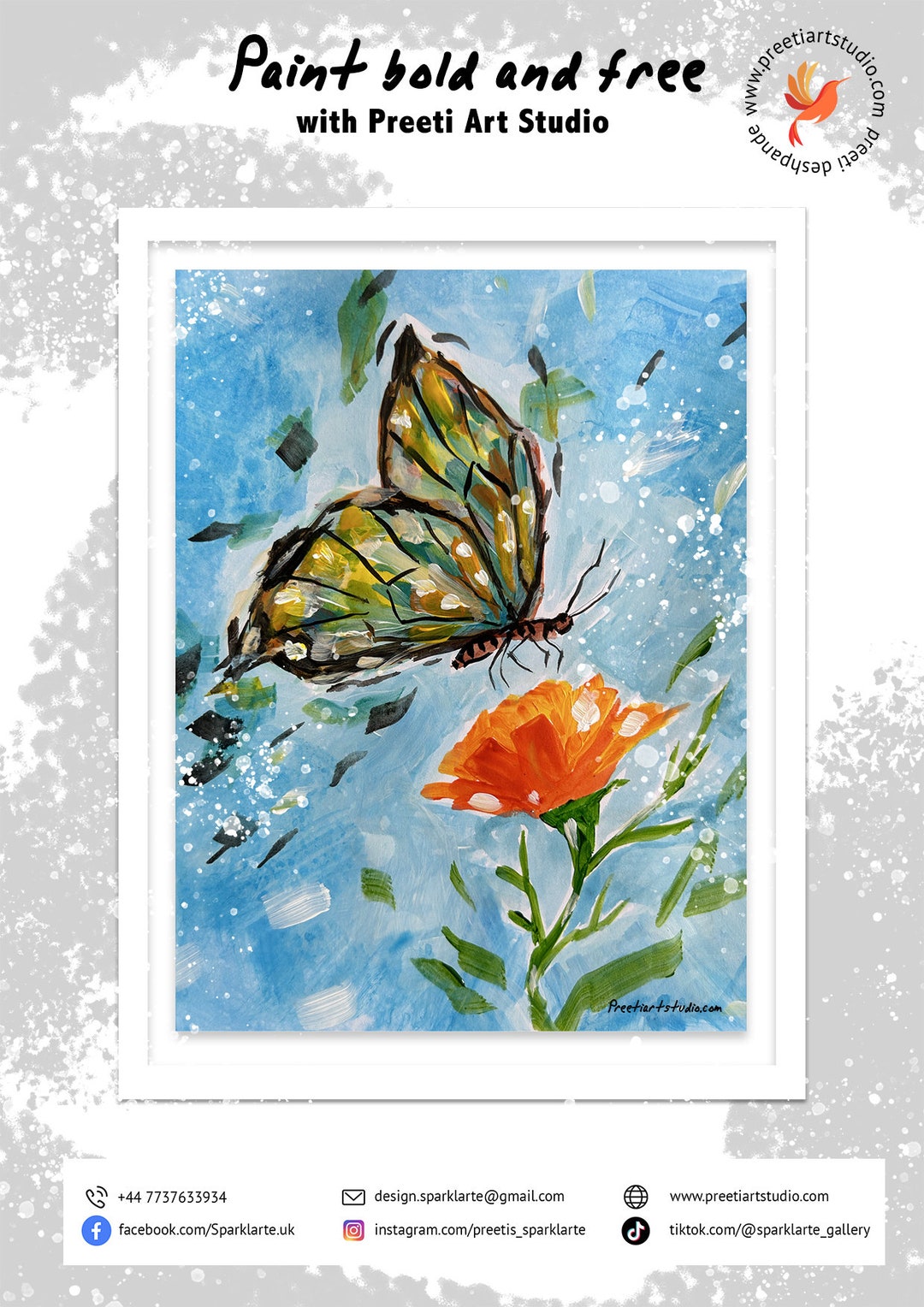 Painting Tutorial | How to Paint | Downloadable PDF | Easy Painting ...