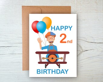 Blippi Card | Etsy