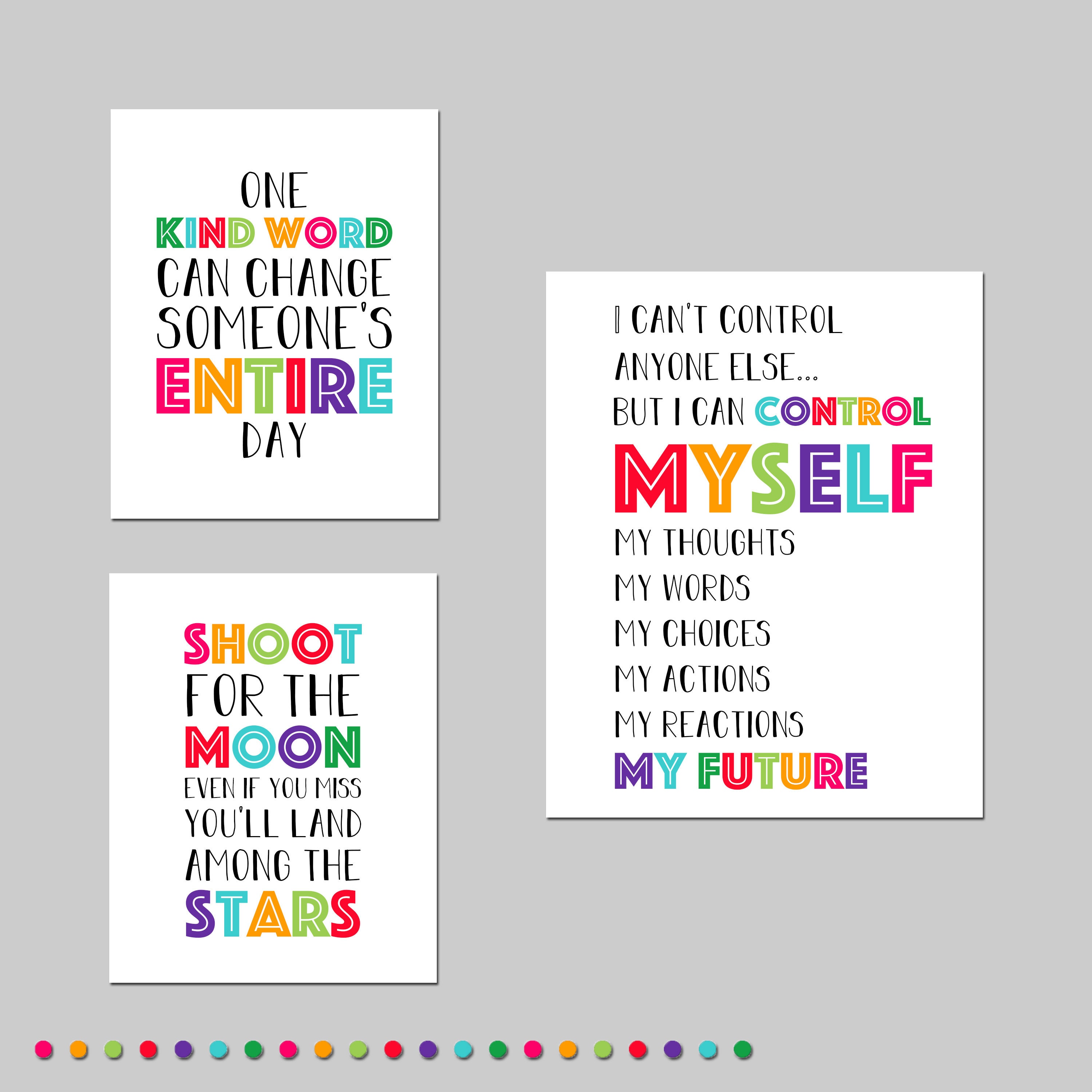 Teacher Poster Bundle Motivational Inspiration Classroom Decor - Etsy