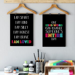 Teacher Poster Bundle Character Traits Motivational Inspiration ...