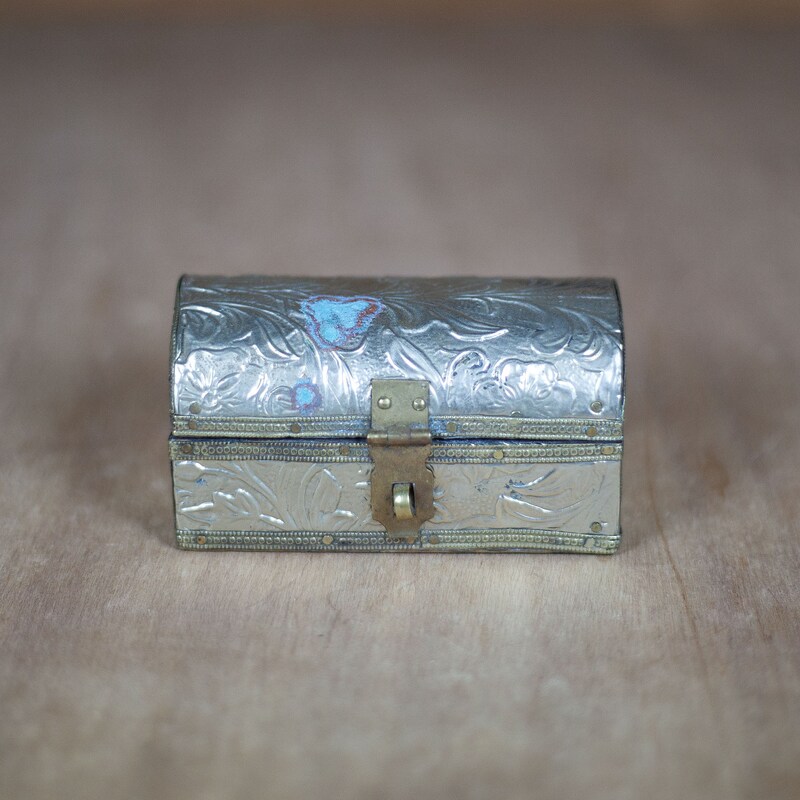 Small Silver Box - Etsy UK