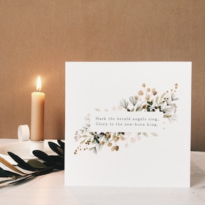 Illustrated Watercolour Christmas Cards | Botanical Christmas Cards ...