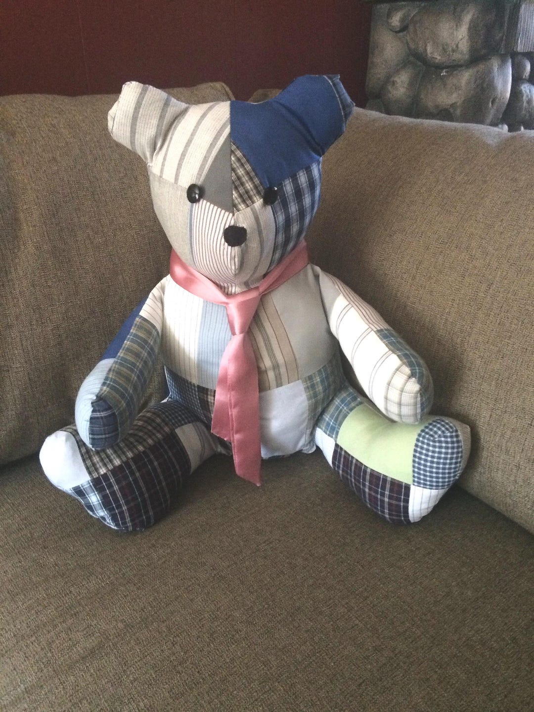 Custom Memory Bear: Made From Your Clothing - Etsy