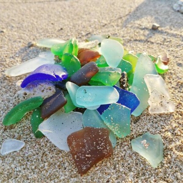Real Beach Glass - Etsy