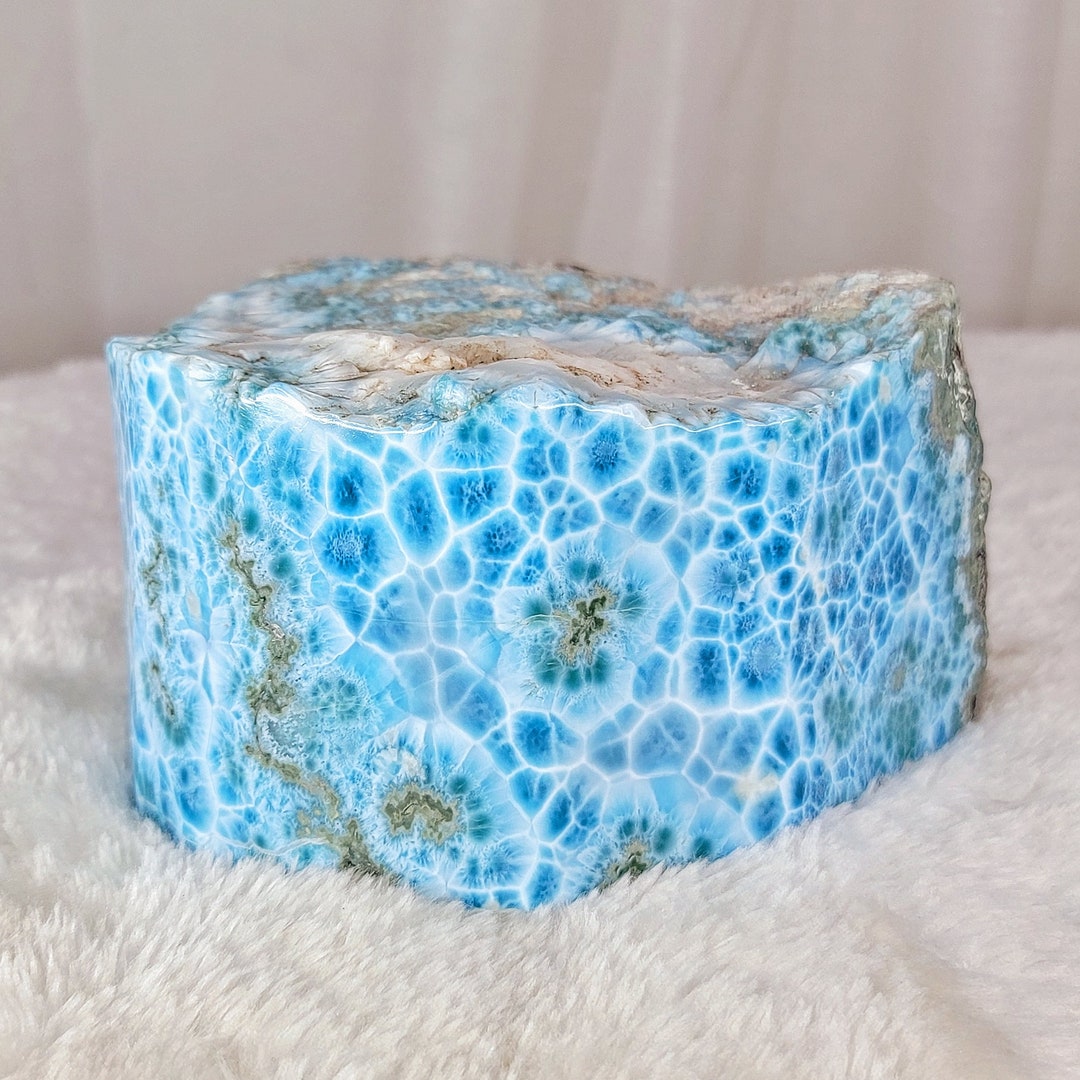 MASSIVE 8 POUNDS Larimar Stone Museum Grade Specimen for Collectors ...