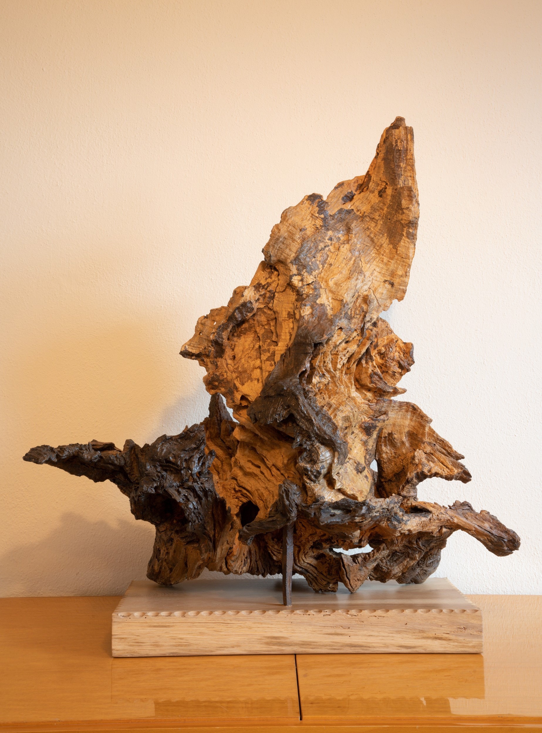 Japanese Style - Oak Organic Decorative Sculpture - Etsy