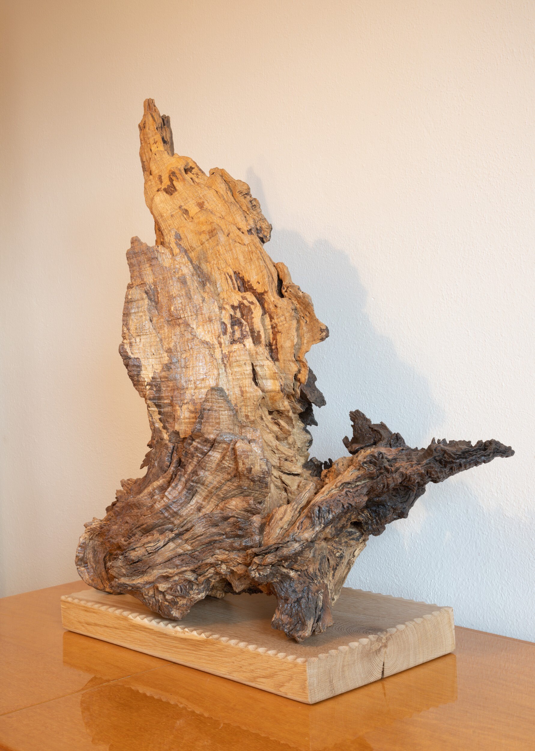 Japanese Style - Oak Organic Decorative Sculpture - Etsy