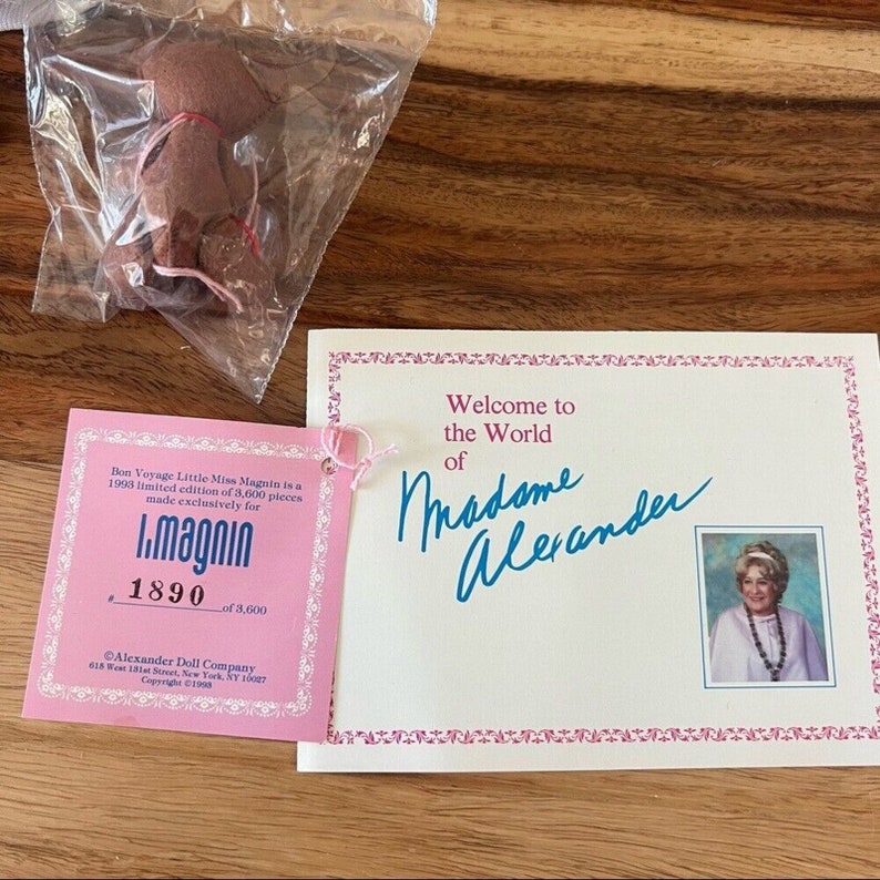 Vintage Bon Voyage Little Miss Magnim 8 in Madame Alexander Doll - Etsy