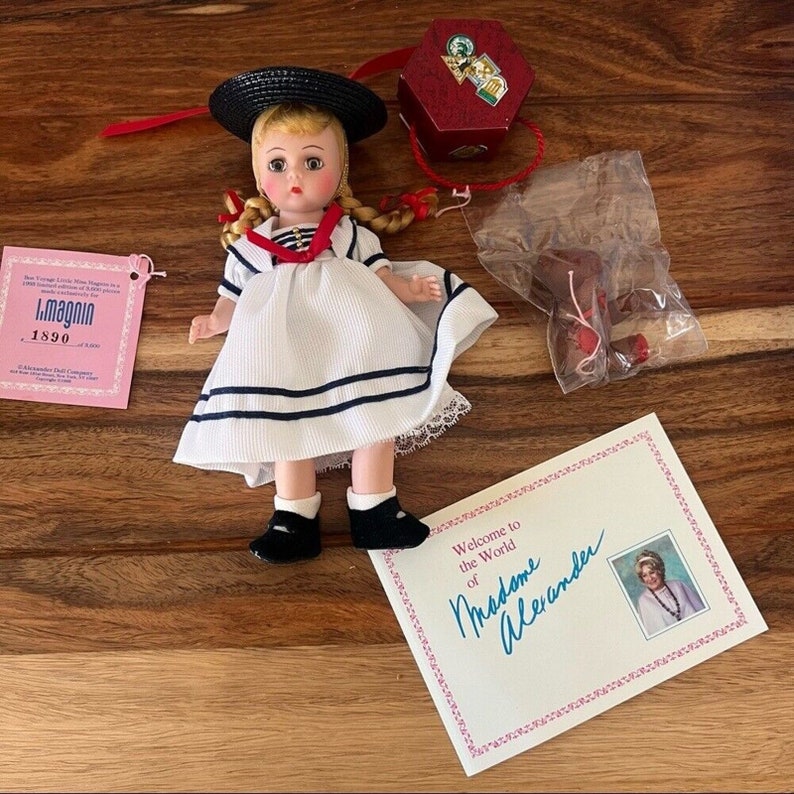 Vintage Bon Voyage Little Miss Magnim 8 in Madame Alexander Doll - Etsy