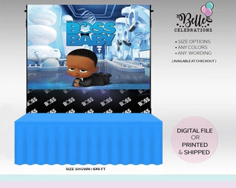 Boss baby banner | Etsy