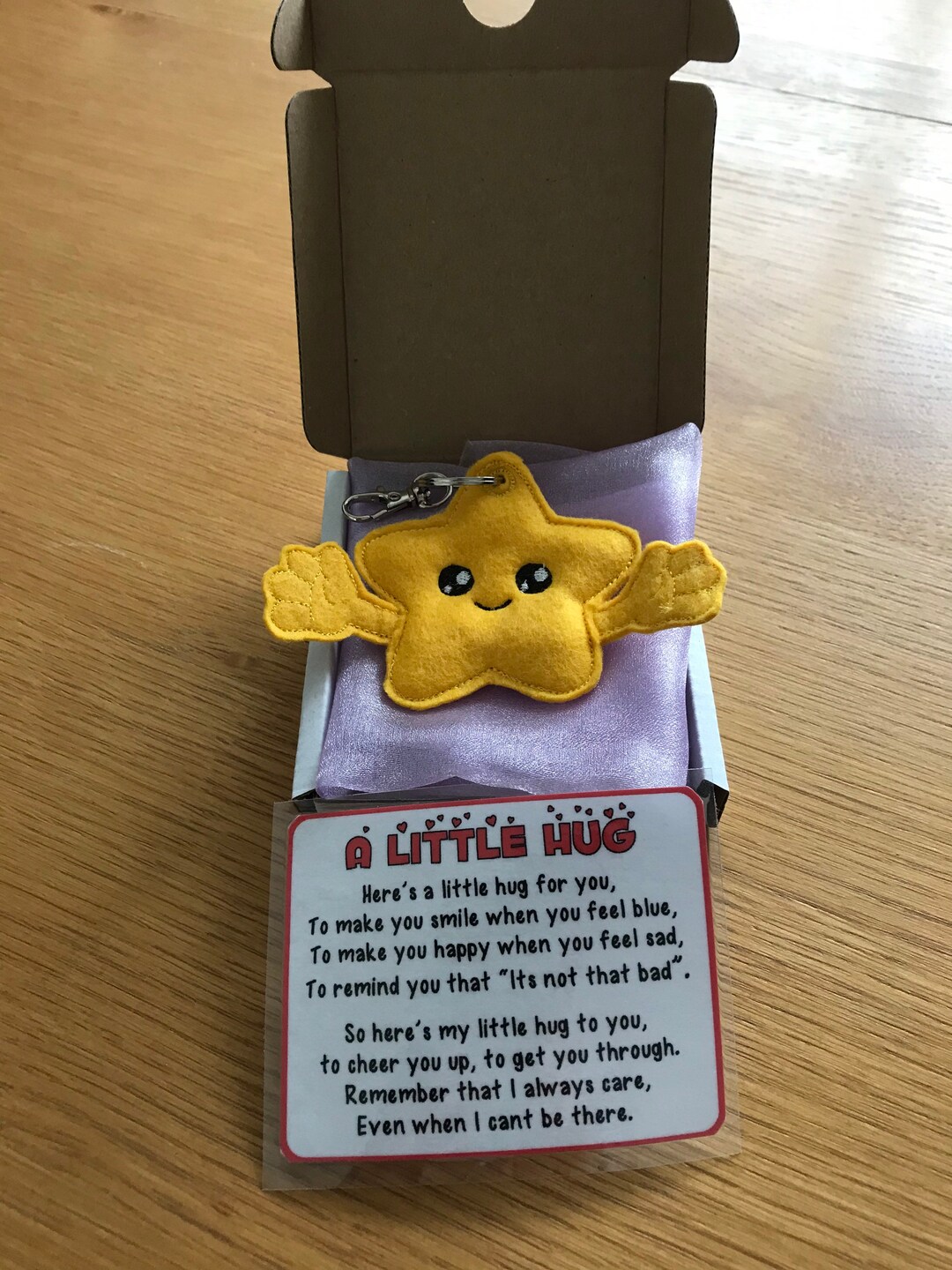 Pocket Hug, Hug Me Heart, Hug Me Star, Heart Key Ring, Star Key Ring ...