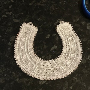 Wedding Horseshoe - Lace - Good Luck - Bride Present - Good Luck ...
