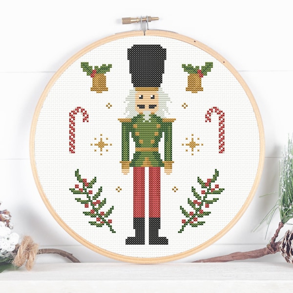Nutcracker Cross Stitch - Etsy