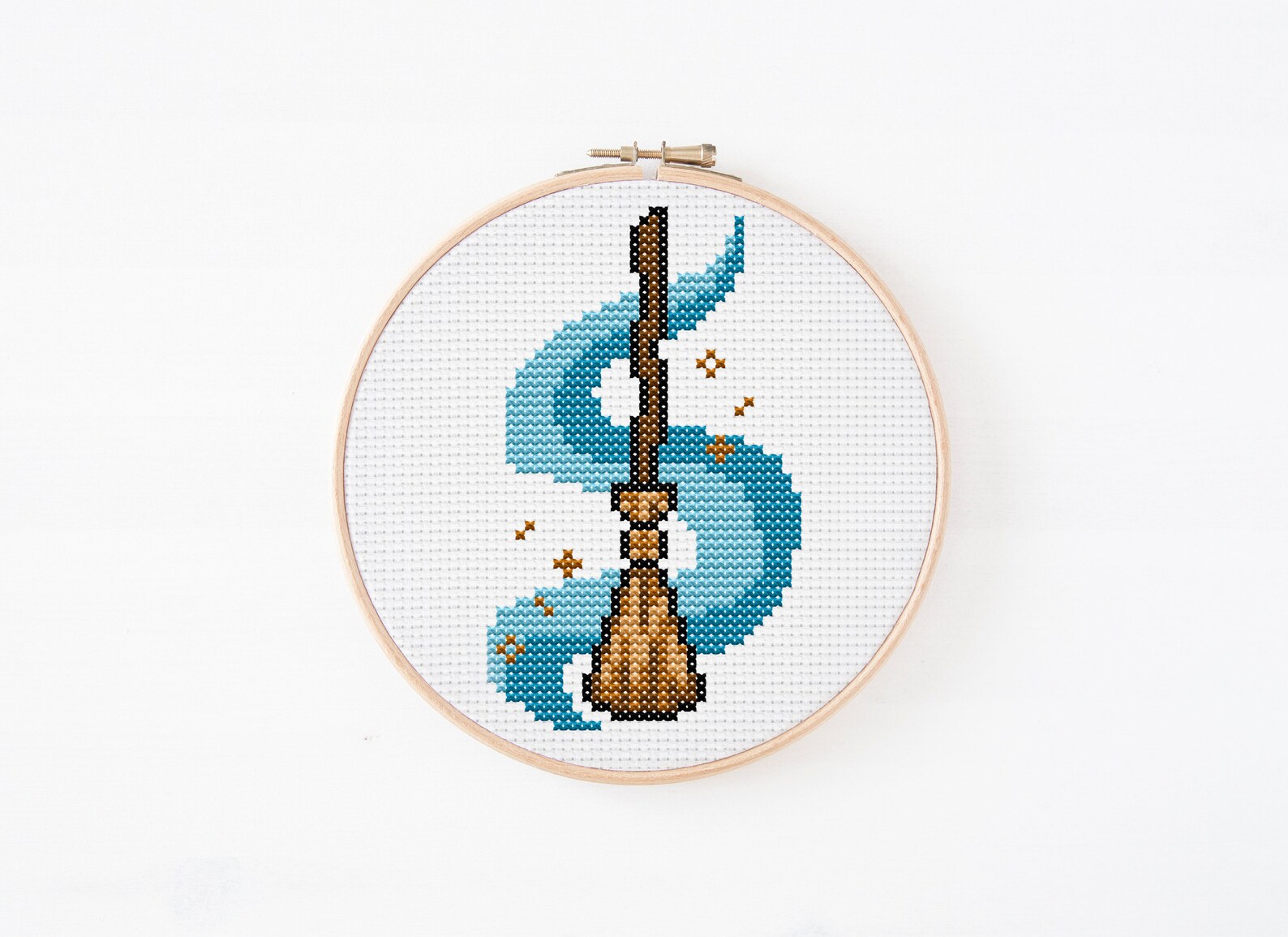 Witch Cross Stitch Pattern | Modern Cross Stitch | Magical Cross Stitch ...