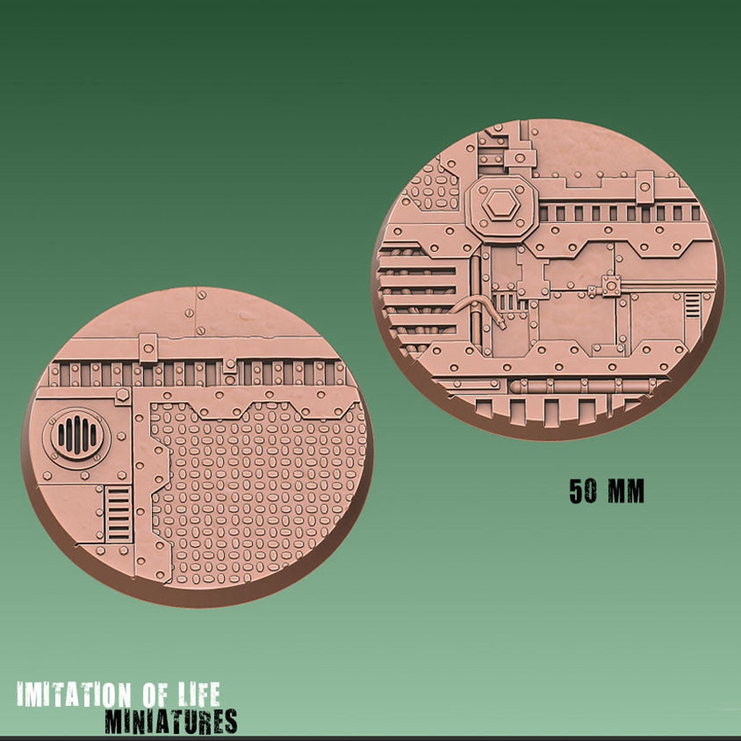 50mm Industrial Bases - Etsy