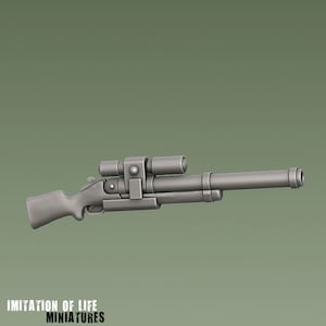 Hunting Rifle. 3D Printed Resin Conversion Bit. - Etsy