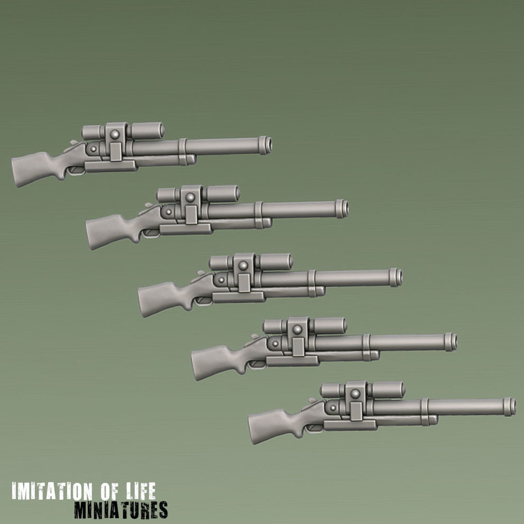 Hunting Rifle. 3D Printed Resin Conversion Bit. - Etsy