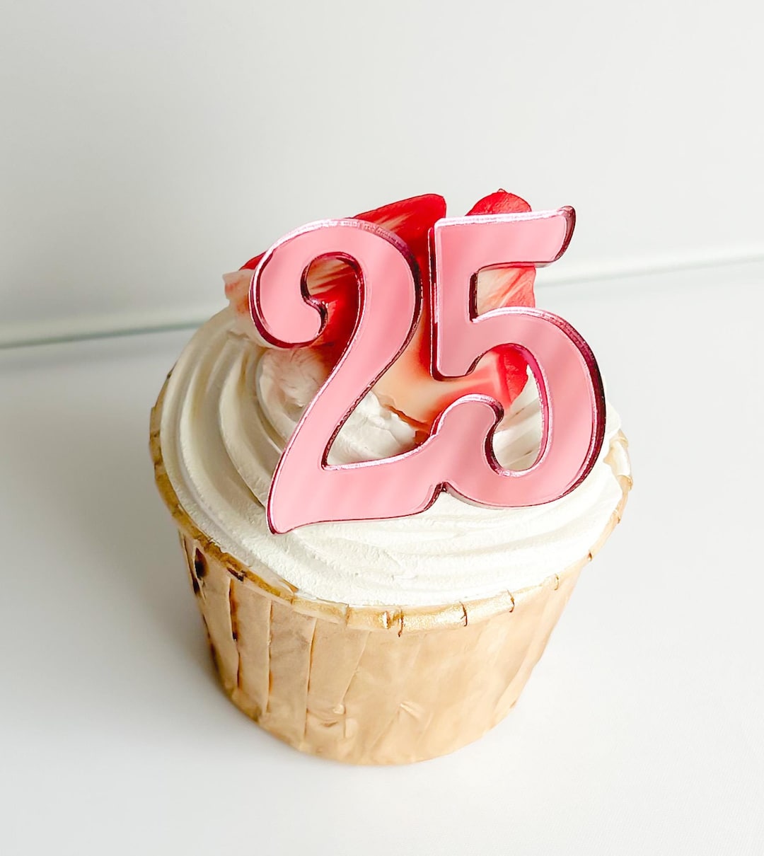 Number Cupcake Topper | Birthday Age Cupcake Topper | Anniversary Year ...