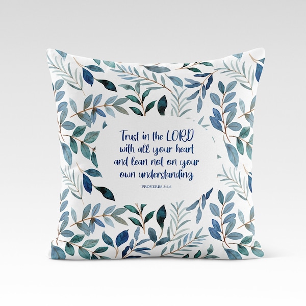 Christian Pillow - Etsy