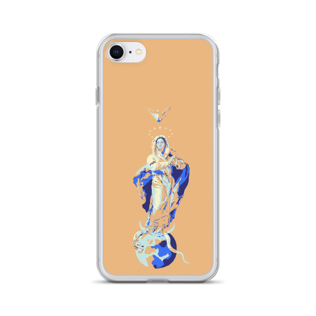 Virgin Mary iPhone Case, Catholic iPhone Case - Etsy