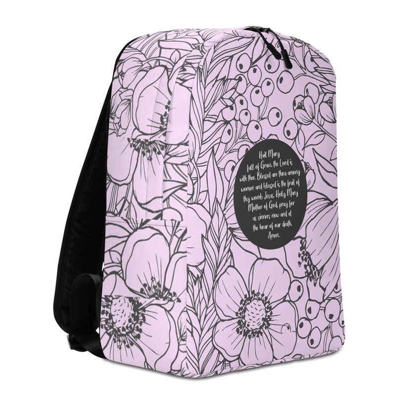 Mary, Hail Mary, Catholic Backpack, Catholic School Bag, Catholic ...