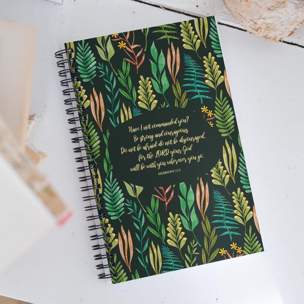 Christian Notebook - Etsy