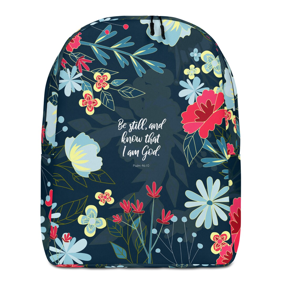 Know That I Am God, Christian Backpack - Etsy