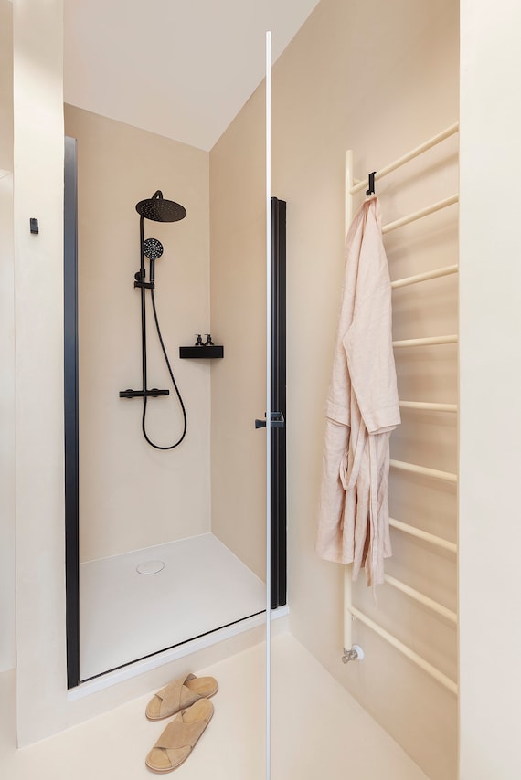White Corner Shower Shelf Bathroom Shelves Minimalist Shower Caddy for Corner Corner Shower Rack Shower Organizer Shower Basket ROSH Etsy