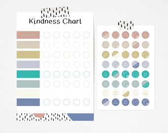 Kindness Chart | Etsy