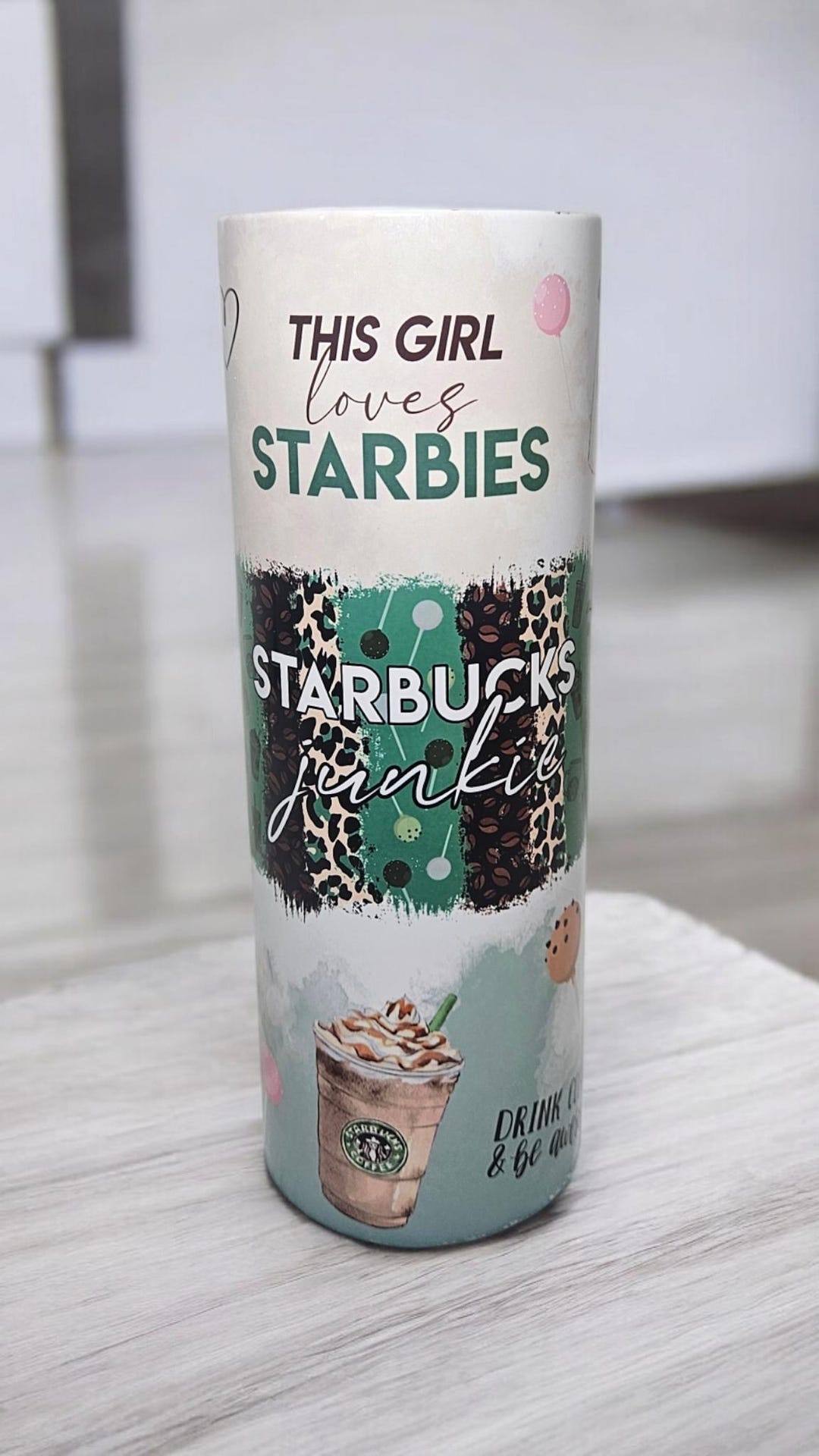 Starbucks 20 Oz Tumbler. Starbies Girl - Etsy