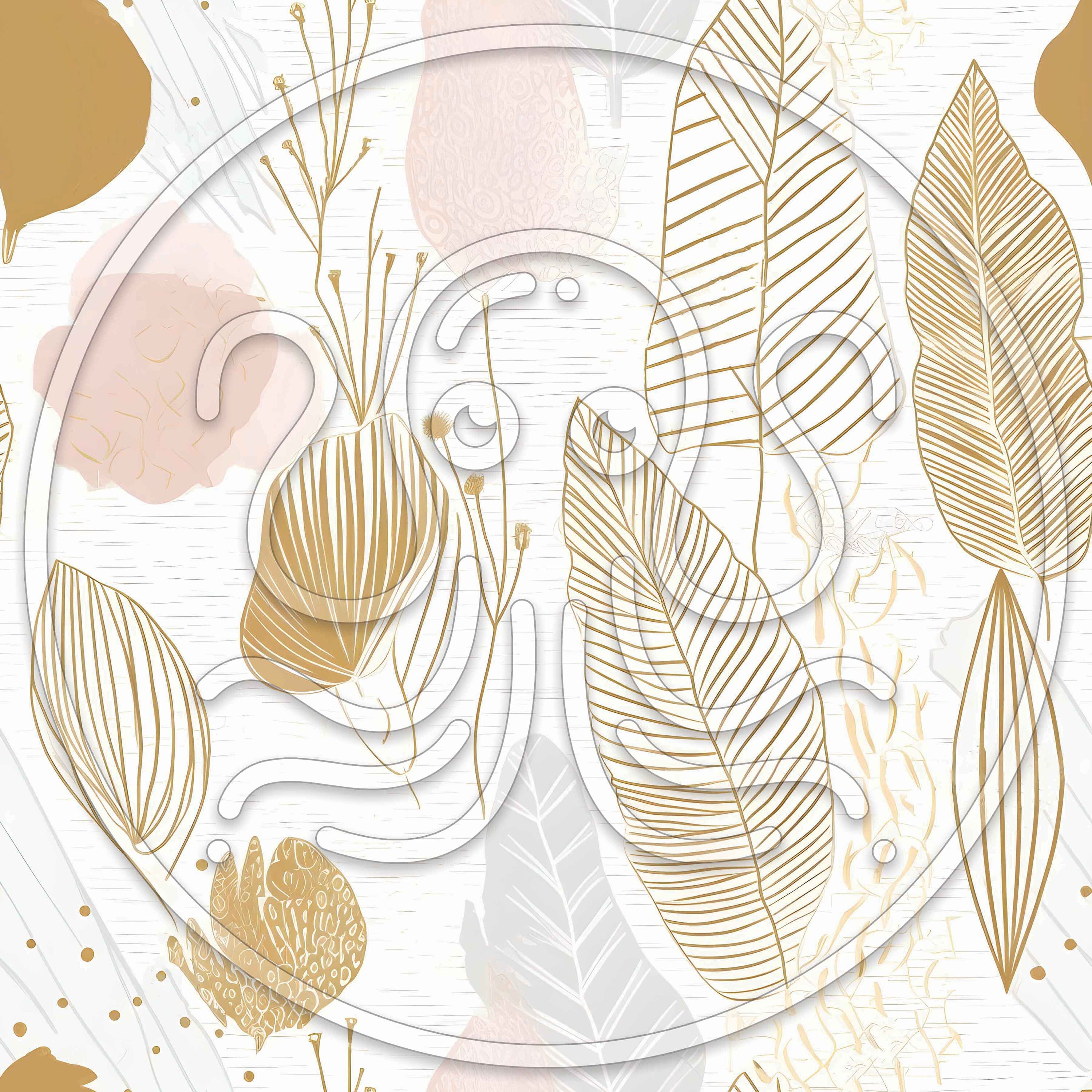 Boho Beach Digital Paper Pack Seamless Modern Scrapbooking Papers Paint ...