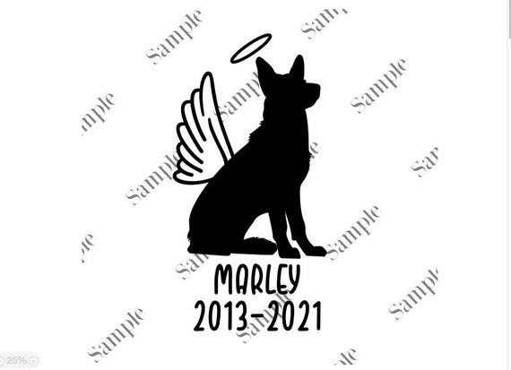 Stickers, Labels & Tags Pet Memorial Decal Custom Pet sympathy Rainbow ...
