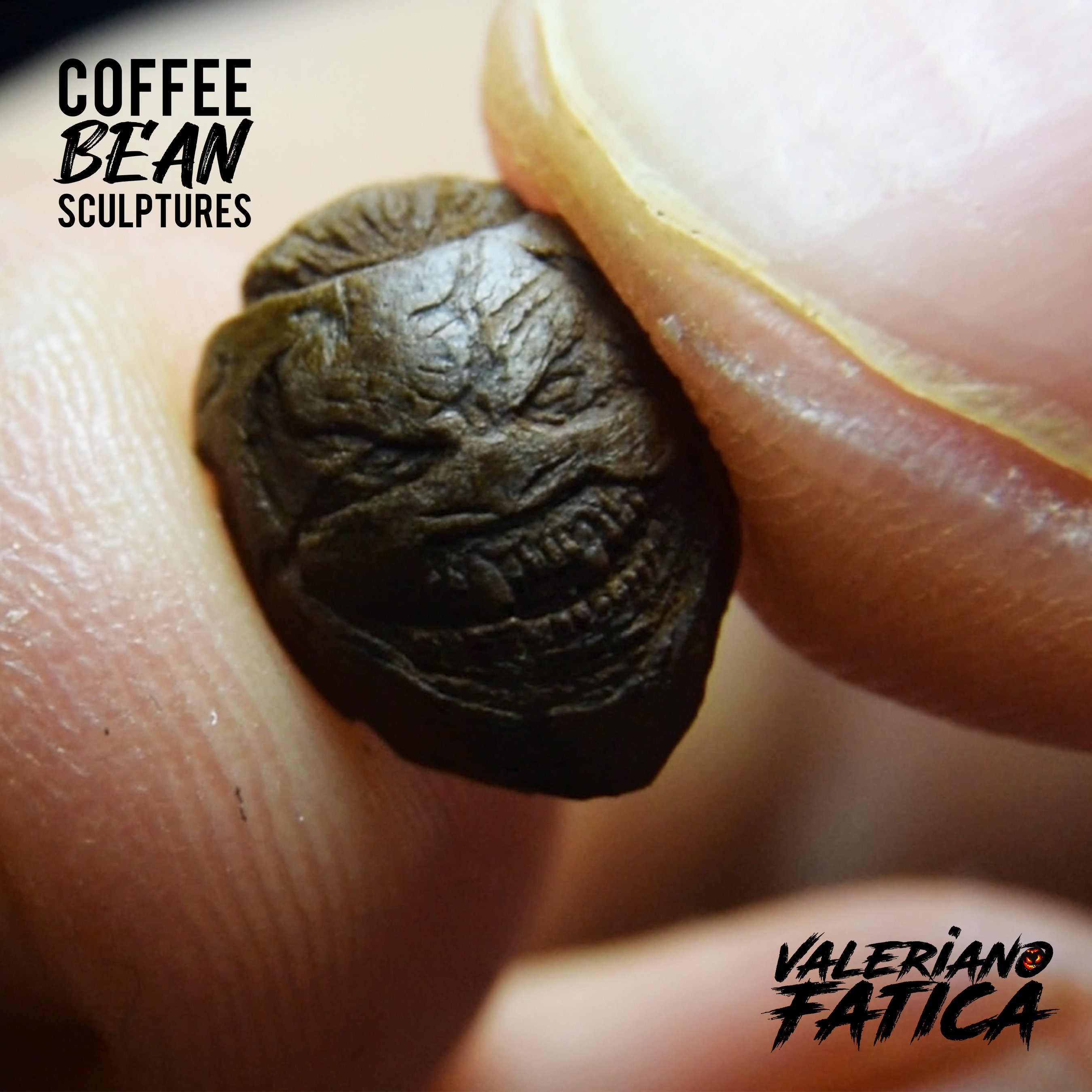 The FIEND Bray Wyatt Coffee Bean Sculpture - Etsy