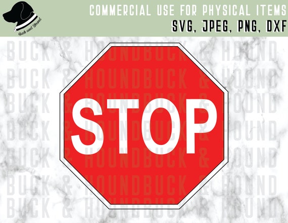 Stop Sign SVG Stop Svg Stop Sign Png Signs Svg Street | Etsy