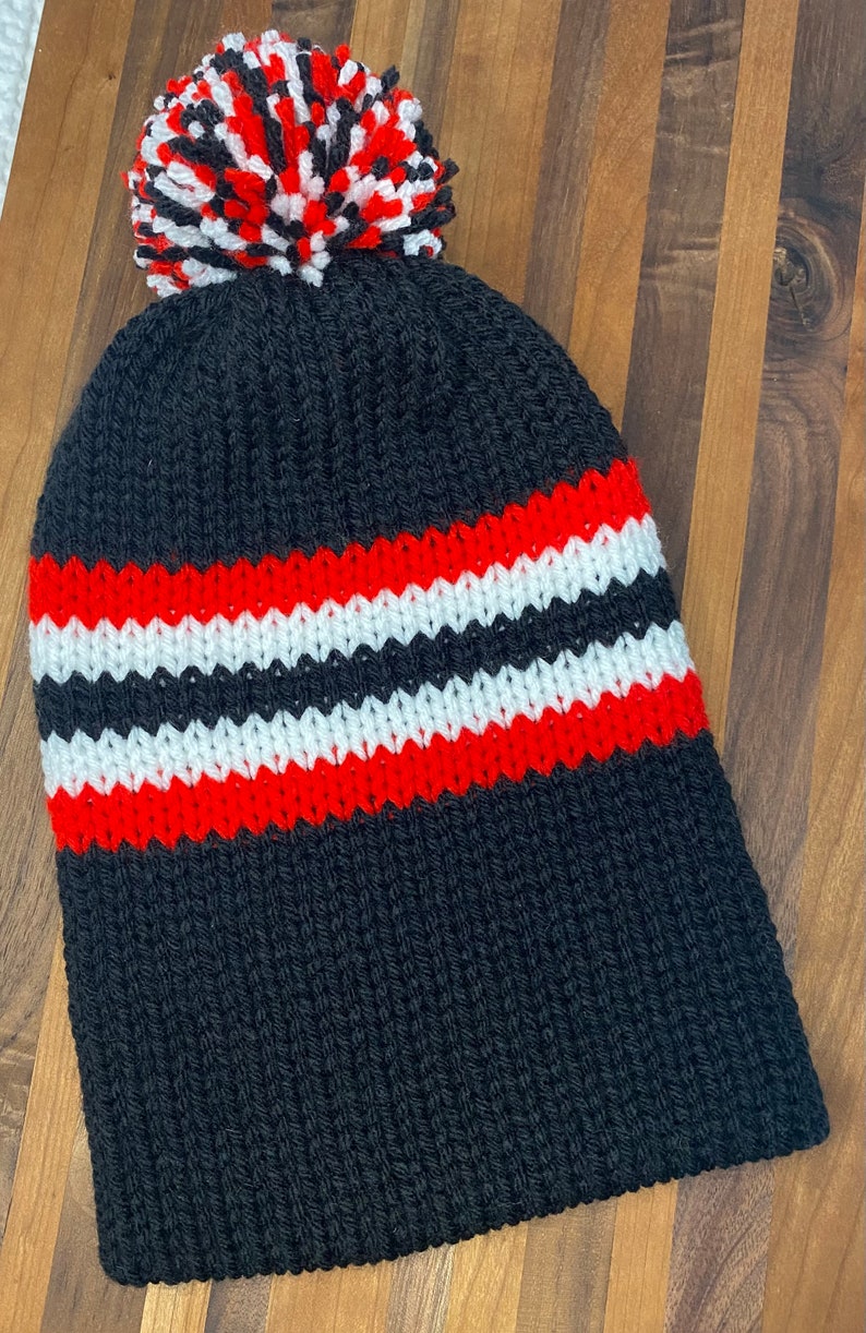 Varsity Beanie- School Spirit Winter Hat - Etsy
