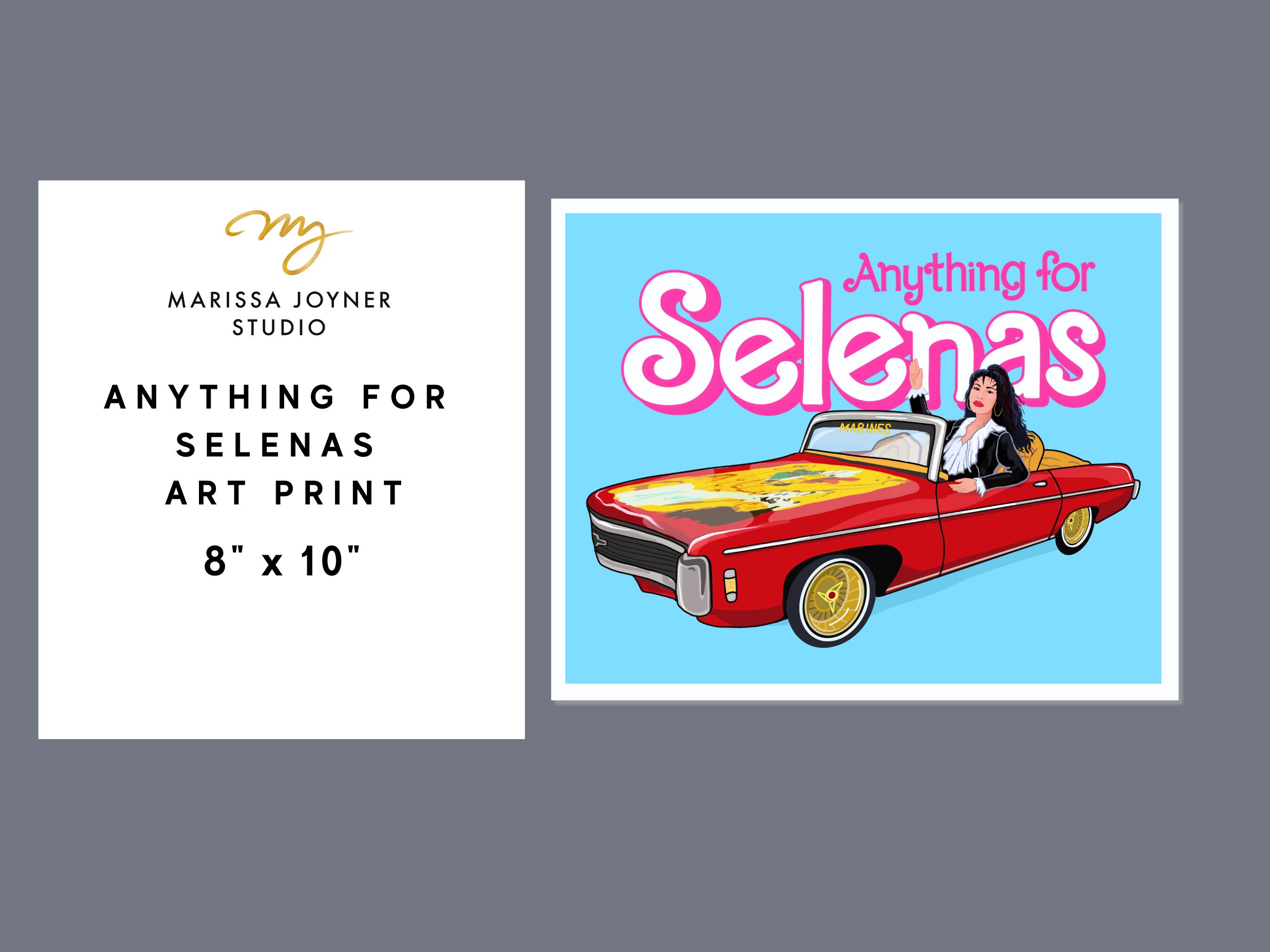 Anything for Selenas Art Print Selena Movie Fan Art Gift for - Etsy