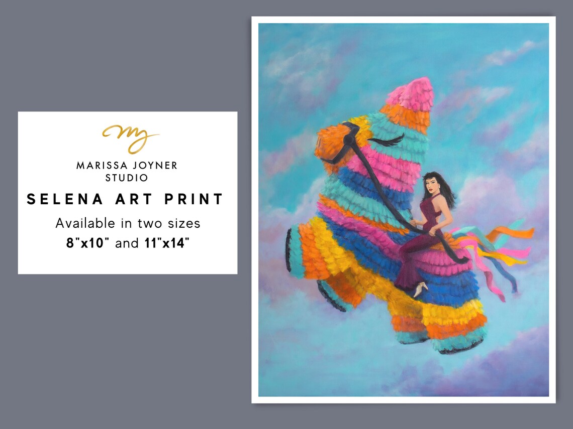Selena Quintanilla Art Print Selena Fan Art Wall Decor - Etsy