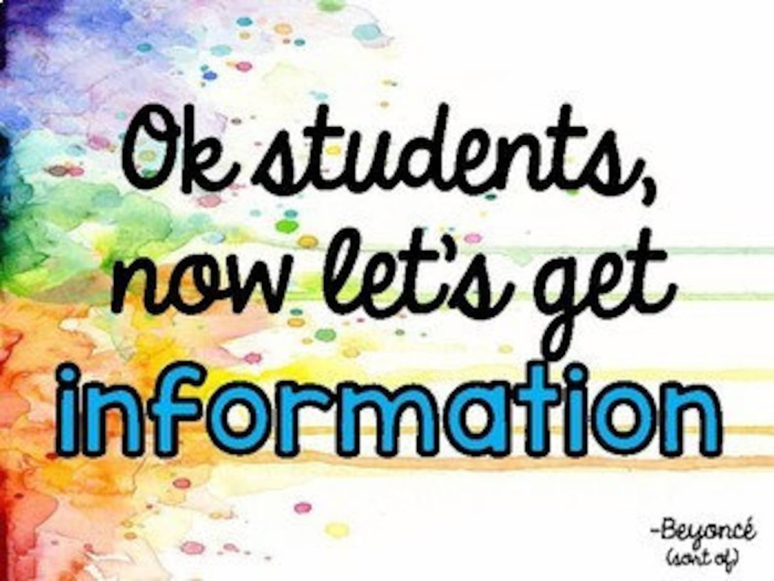 Middle School & Algebra - Math Posters Inspired by Song Lyrics ...