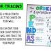 Middle School Math & Pre-algebra Set of 50 Anchor Charts for Grade 6 7 ...