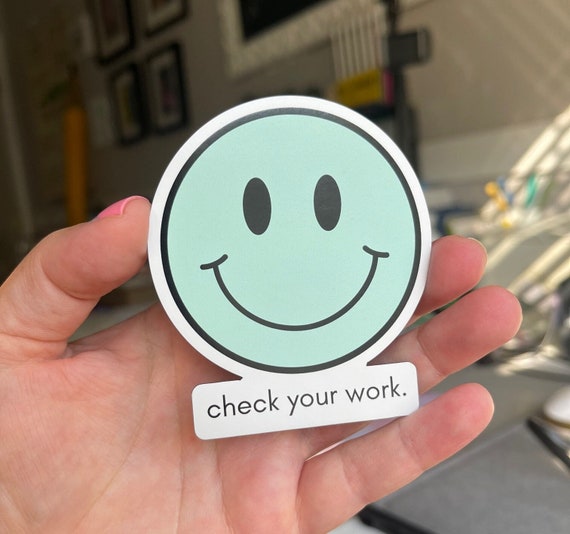 Button Check Your Work