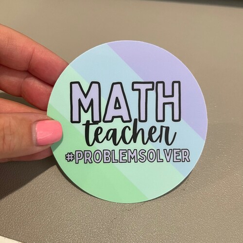 PEMDAS Sticker Math Teacher Math Humor Colorful Decal - Etsy