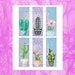 Printable Bookmarks Cactus,cactus Printable,bookmarks,bookmarks ...
