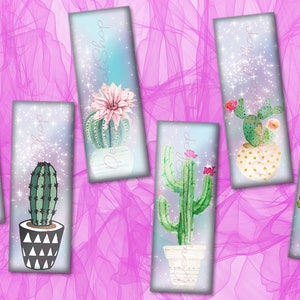 Printable Bookmarks Cactus,cactus Printable,bookmarks,bookmarks ...