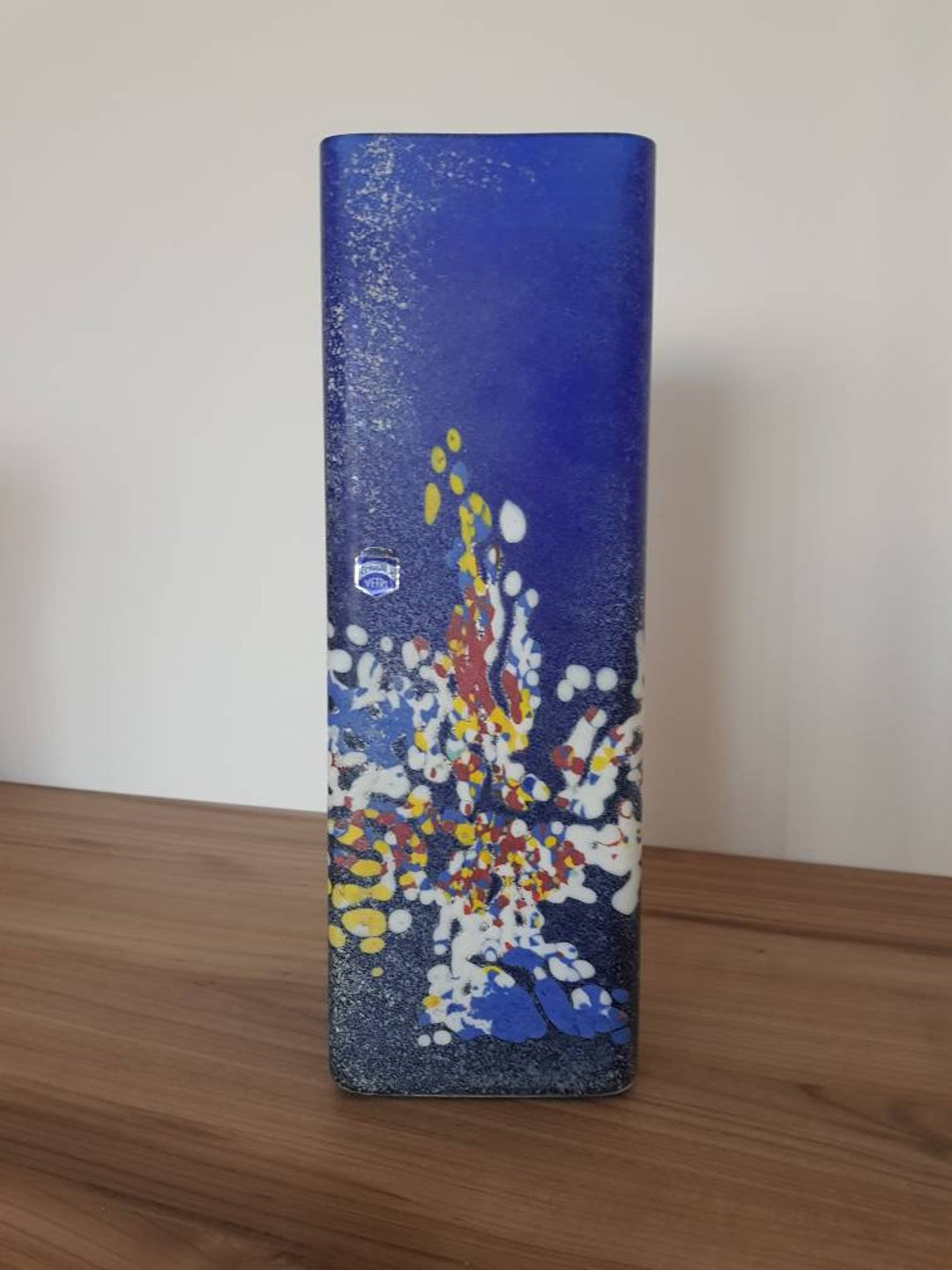 Cenedese '70-'80 Murano Glass Vase. - Etsy