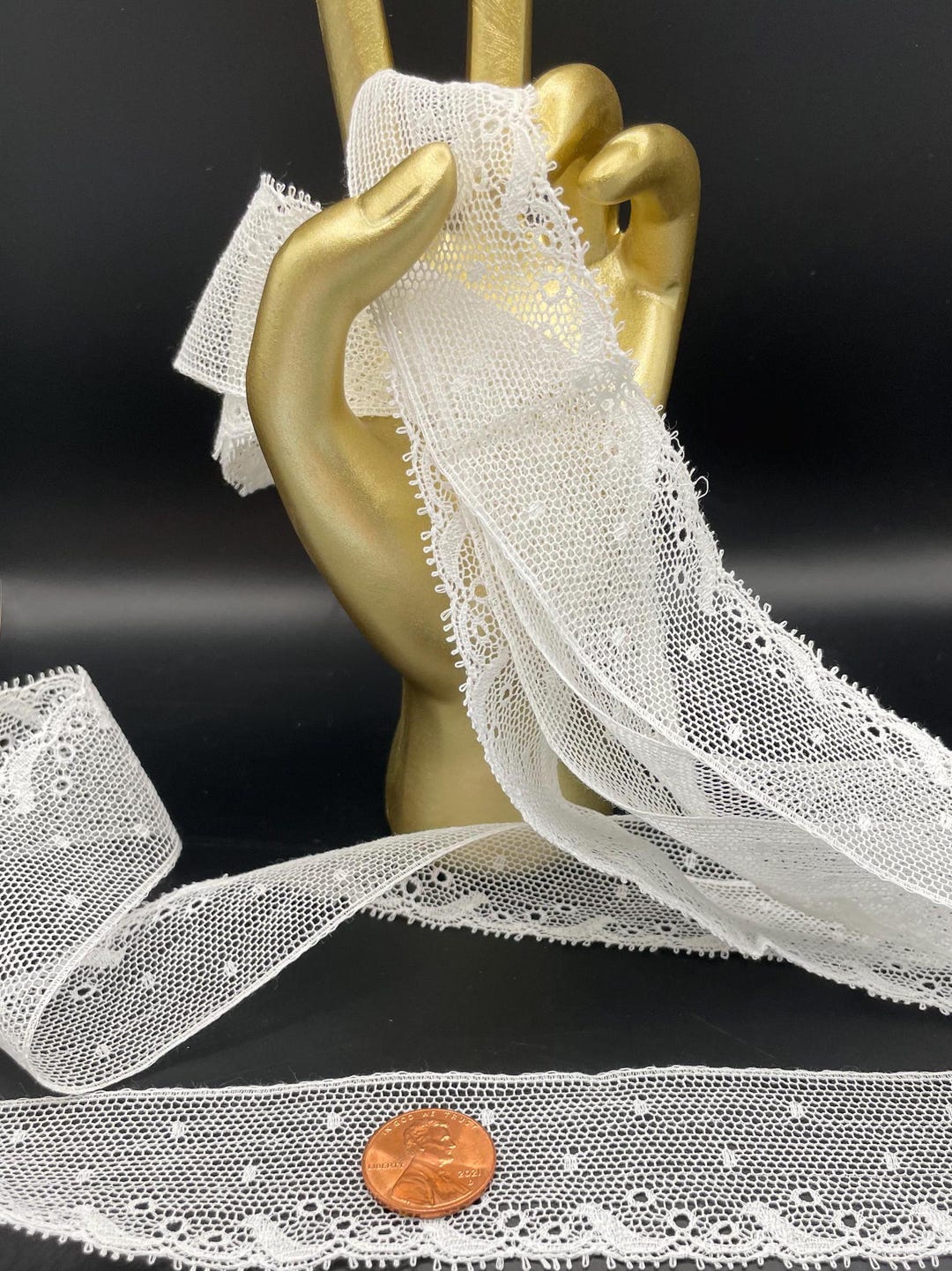 Antique Vintage Lace, White, All Cotton, 1 1/4”, Made in France - Etsy