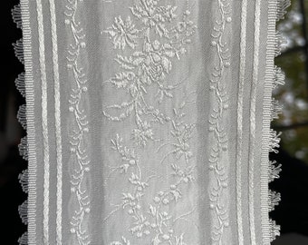 Antique Vintage French Ribbon, 1 1/2 Wide, Embroidered Ribbon - Etsy